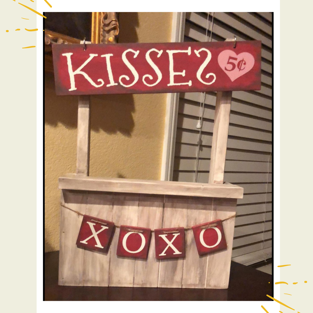 Table Top Stand With One Banner Paint Party – Heather Bee's Creations